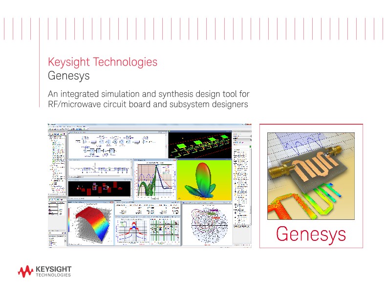 Pathwave Rf Synthesis Genesys Pdf Asset Page Keysight